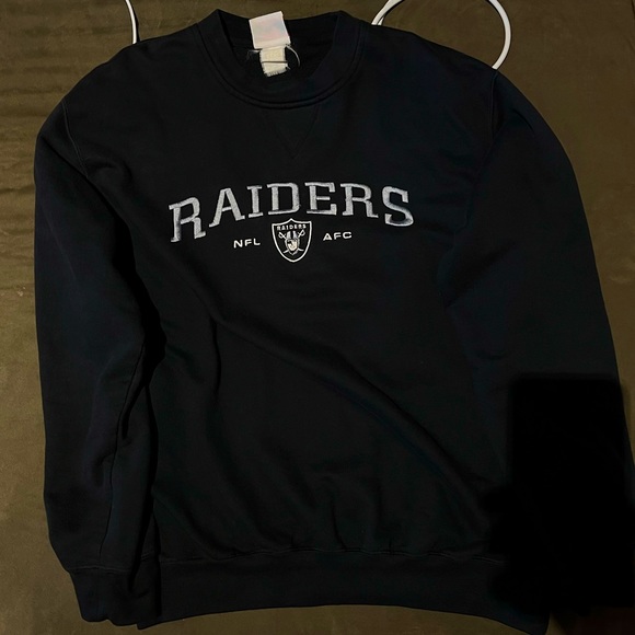 NFL | Sweaters | Vintage Raiders Nfl Crewneck | Poshmark